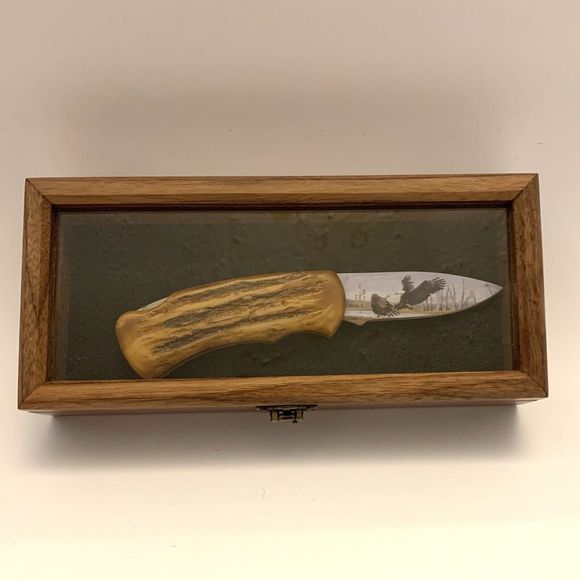Handcrafted | Other | Wood Display Case For Arrowheads Knifes Gun ...